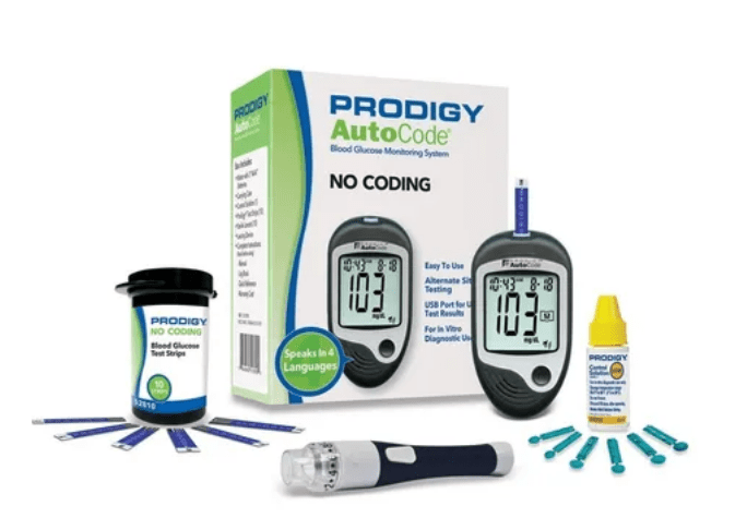 PRODIGY AUTOCODE KIT GLUCOSA - Farmacia Pura Salud